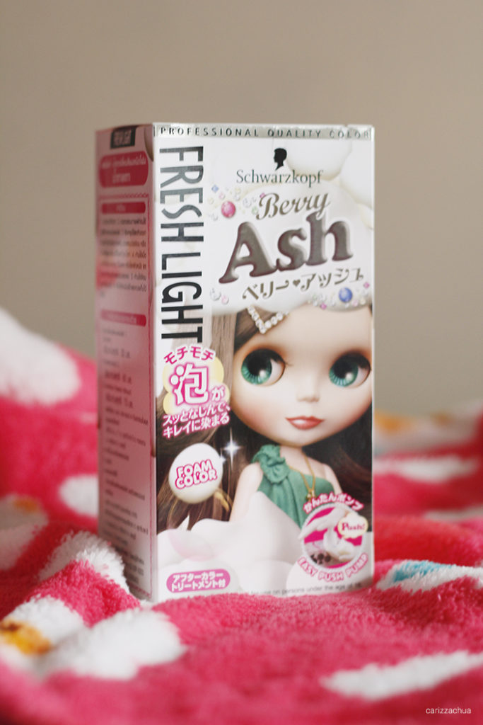 Schwarzkopf Berry Ash Foam Color Review - Carizza Chua